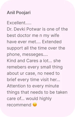 Dr. Devki Potwar | Potwar Clinic – Gynecology, Obstetrics & Infertility ...